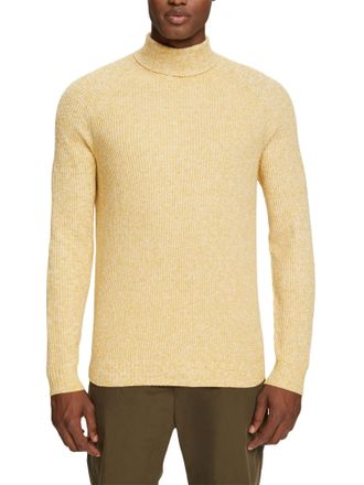 Esprit Herren 092EE2I307 Pullover, 769/DUSTY Yellow 5, M