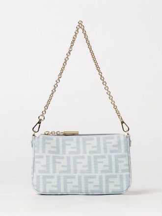 Fendi Portefeuille Femme couleur Denim