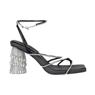 Stine Goya Sandalen mit Kristallriemen und Absatz - - Shoes - Damen - Schwarzk - 37 EU