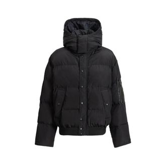 Balmain Daunenjacke - - Jackets - Herren - Schwarzk - L