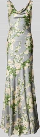 Mascara Abendkleid mit tiefem R&uuml;ckenausschnitt