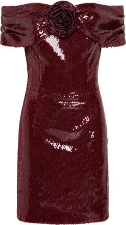 Rebecca Vallance x Nicky Hilton Zelda Minikleid - Rot