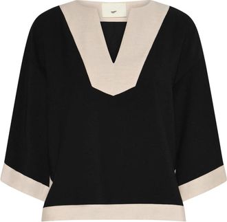 Julie Fagerholt - Heartmade Femme, Blouses et Chemises, Noir, Taille: 38 FR Hm1300