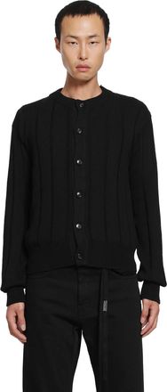 Ann Demeulemeester Natel Brushed Rib Cardigan