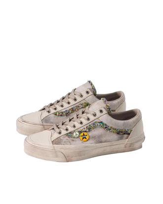 Vans Unisex Low-Top Sneakers Old Skool Oatmeal Trainers