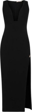 Roberto Cavalli Tiger Tooth &Auml;rmelloses Kleid - - Dresses - Damen - Schwarzk - S