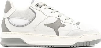 Ama brand Sneakers mit Sternapplikation - Weiß