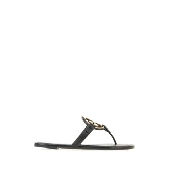 Tory Burch Sliders - - Shoes - Damen - Schwarzk - 35 1/2 EU