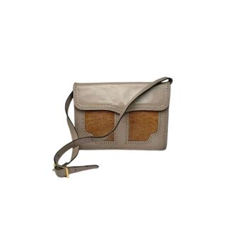 Saint Laurent Pre-owned Y-Satchel 2-Way Handbag - Femme - Pre-owned - Beige - Taille: ONE Size