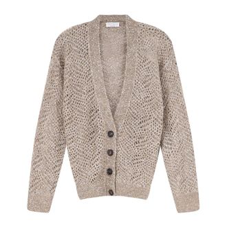 Brunello Cucinelli Damen, Strickwaren, Braun, MGr&ouml;&szlig;e