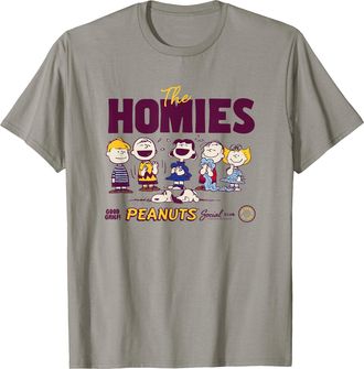 Peanuts The Homies Character Group T-Shirt