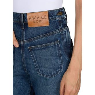 A.W.A.K.E. Jean flare uni taille haute