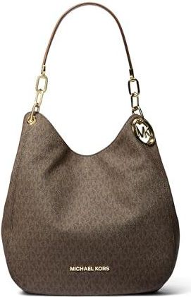 Michael Kors 30T9G0LE3B-252 LG CHAIN SHLDR TOTE Bag Female BRN/ACORN