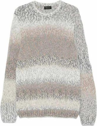 Dondup Pull Col Rond - Gris