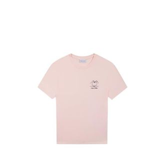 Maison Labiche Tee-shirt uni &agrave; broderie