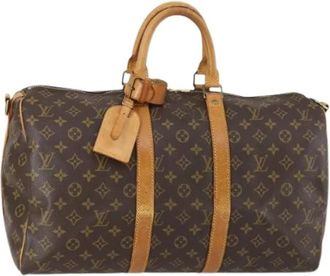 Louis Vuitton unisex, Pre-owned, Brun, Taille: ONE Size Sac Week-end Pre-owned
