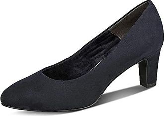Tamaris Escarpins pour Femme 1-1-22418-29, Bleu Marine 1 22418 29 805, 36 EU