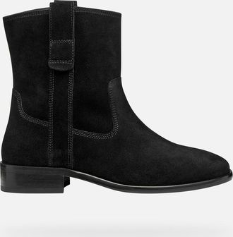 Geox Schuhe Eliebeth Dame Schwarz