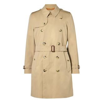 Burberry Homme, Manteaux, Beige, Taille: XL Trench-coat crois&eacute;