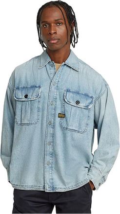 G-Star Pleated 2-pkt Boxy Shirt ls