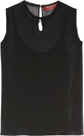 Max Mara Femme, Blouses et Chemises, Noir, Taille: 40 FR Blouse Latino