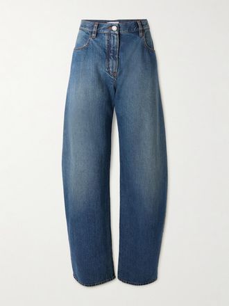 Alaia Jean Barrel Taille Basse - Bleu