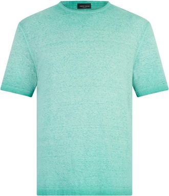 Roberto Collina Homme, Tops, Bleu, Taille: M T-Chemises