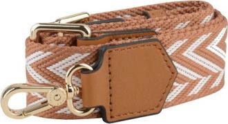 Pourchet Femme, Sacs, Brun, Taille: ONE Size Bandouli&egrave;re Chevron