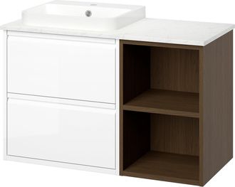 IKEA &Auml;NGSJ&Ouml;N / BACKSJ&Ouml;N Waschbeckenschrank/Waschbecken
