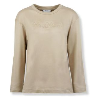 Max Mara Felpa Berma - Femme - Tops - Beige - Taille: 36 FR