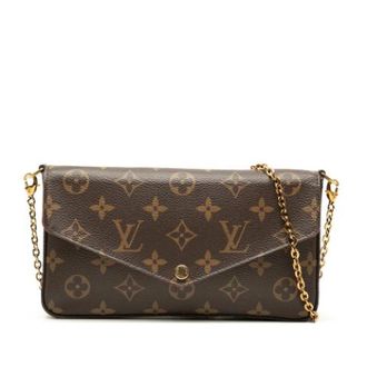 Louis Vuitton Pre-owned Pochette Felicie - - Pre-owned - Damen - Braun - ONE SIZE