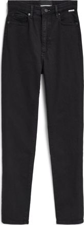 Armedangels Damen Skinny Jeans High Waist Bio-Baumwoll Mix X-Stretch INGAA Skinny Fit Black Night