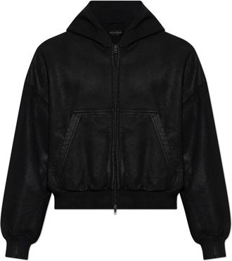 Balenciaga Cotton Sweatshirt - - Sweatshirts & Hoodies - Herren - Schwarzk - M