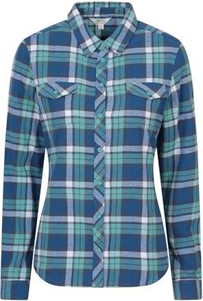 Mountain Warehouse Chemise Willow en Flannel Brossé Bleu 42
