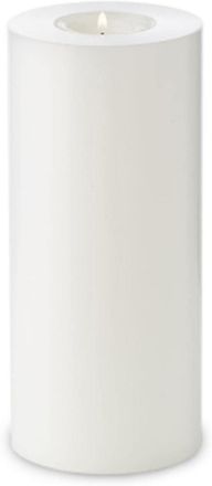 Edzard Teelichthalter Dauerkerze Cornelius &oslash; 8 cm, H&ouml;he 18 cm, hitzebest&auml;ndig bis 90