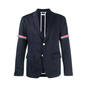 Thom Browne Herren, Jacken, Blau, MGr&ouml;&szlig;e