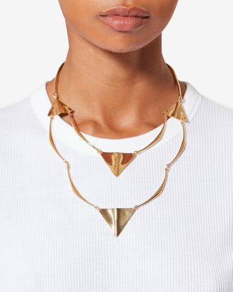 Isabel Marant Collier Blair - Femme - Dor&eacute; - Isabel Marant