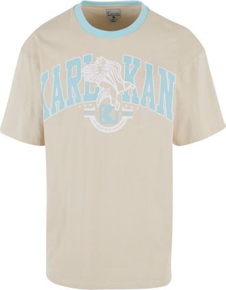 Karl Kani OG Eagle Print Tee Light Sand/Light Blue, XXL