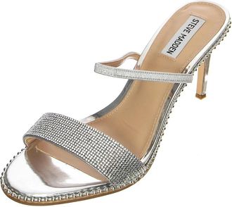 Steve Madden Femme, Chaussures, Gris, Taille: 41 EU Mules &agrave; talons
