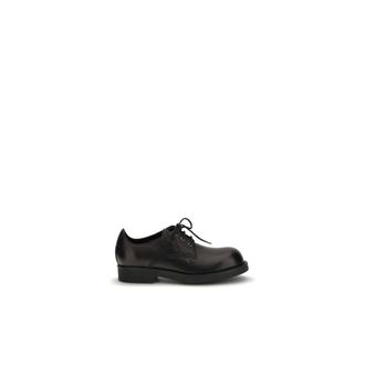 Maison Margiela Homme, Chaussures, Noir, Taille: 45 EU Bos Taurus Oxfords et Derbies