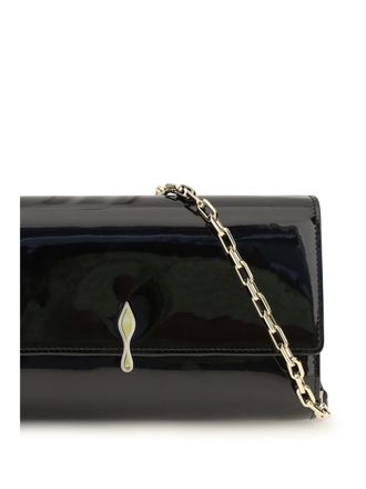 Christian Louboutin Bettina Wallet on Chain - Black