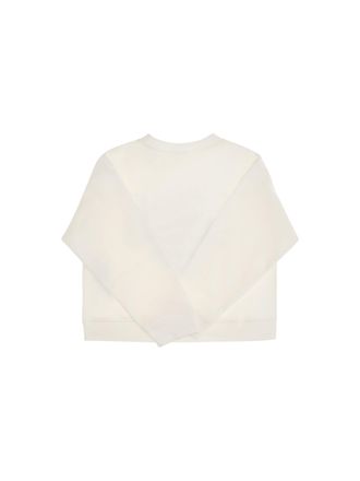 Gucci Girls Cotton Printed Sweatshirt For Boy New White-Mc Sweatshirts White/mc Sweater