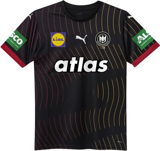 Puma Maillot de handball Away 2025 Allemagne Homme, V&ecirc;tements, Noir, XS