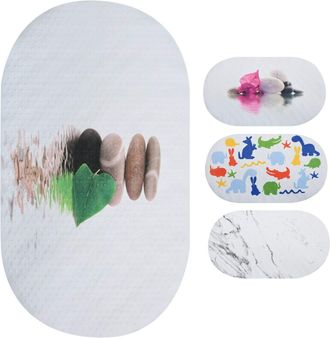 MSV Badteppich PVC 69 x 39 cm LINGGA 69 x 39 cm