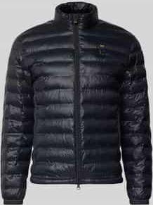 Blauer Regular Fit Jacke in Stepp-Optik Modell Sewall