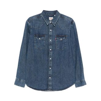 Levi's Homme, Chemises, Bleu, Taille: L Levis Chemises Blue