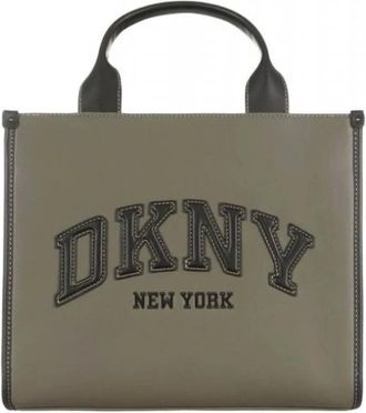 DKNY Dkny, Femme, Sacs, Vert, Taille: ONE Size Hadlee Medium Logo Tote