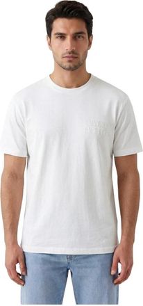 Saint Barth Homme, Tops, Blanc, Taille: M T-shirt