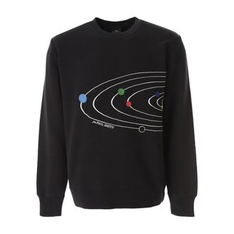 Paul Smith Homme, Sweatshirts et sweats &agrave; capuche, Noir, Taille: S Solar System SweaT-shirt