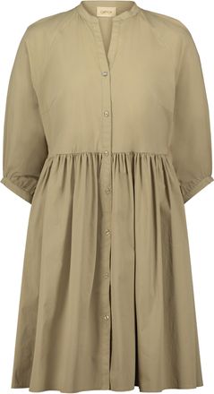 Cartoon Damen Blusenkleid mit Taschen 44, Aloe